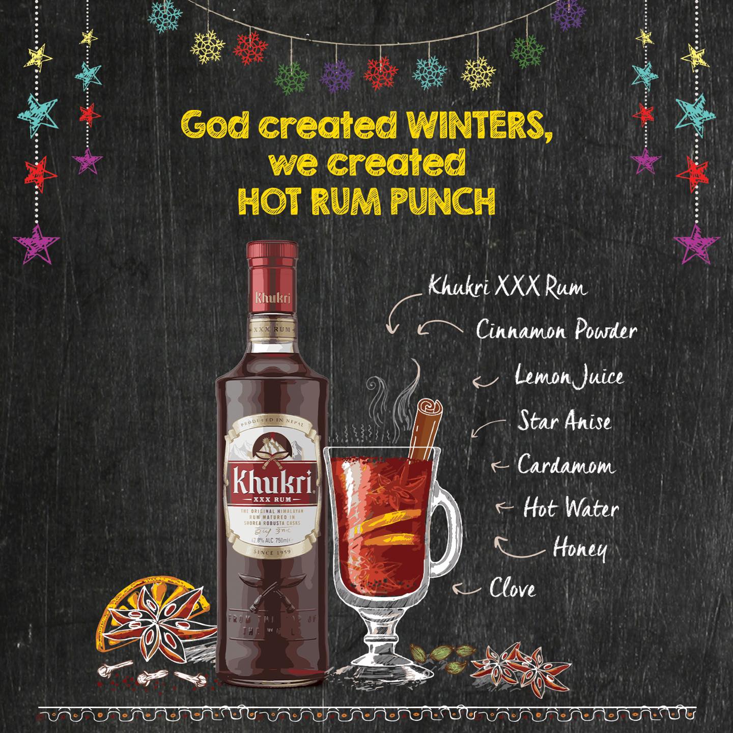 The Nepalese contribution to the classic Rum Punch - The Buzz Nepal